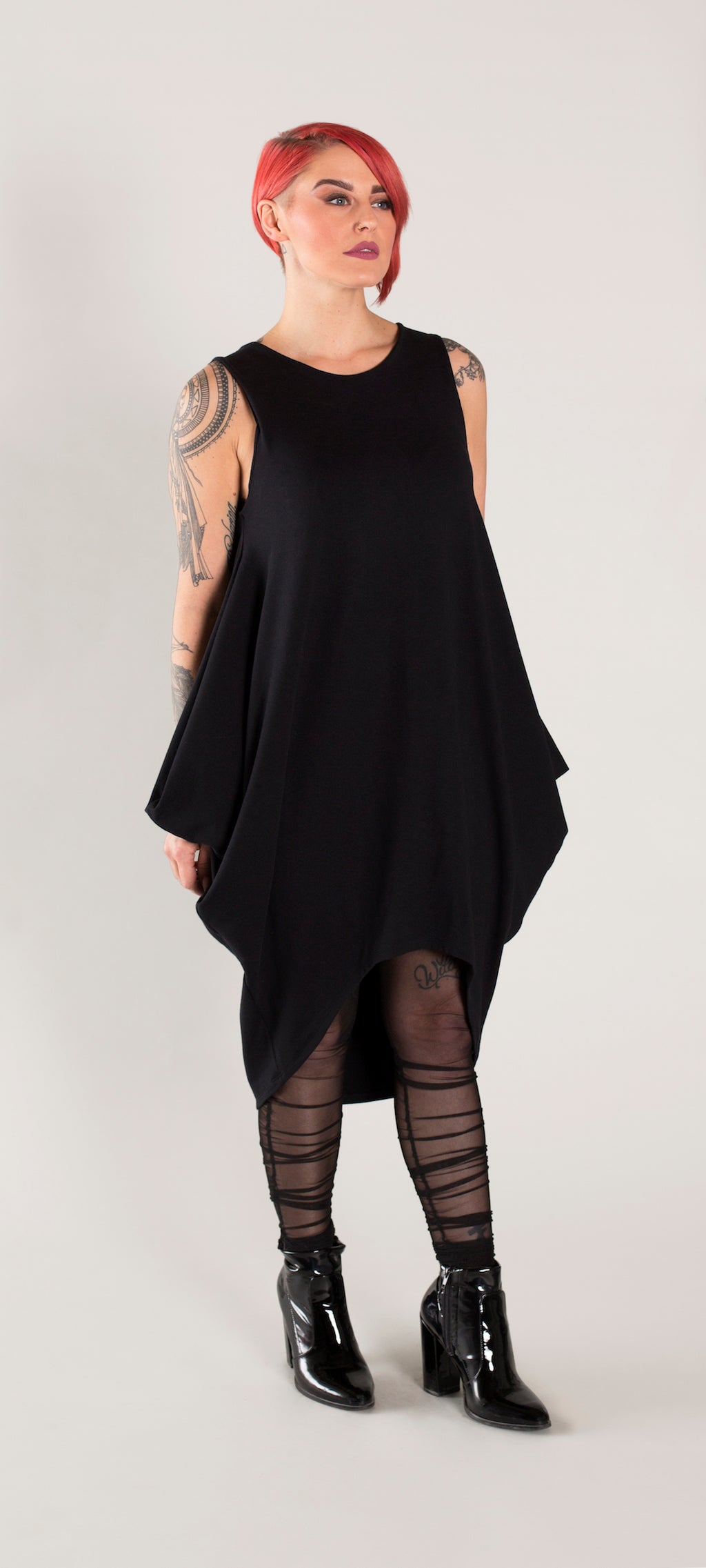 Bianca Rachele Side Cowl Midi Dress – TOILE